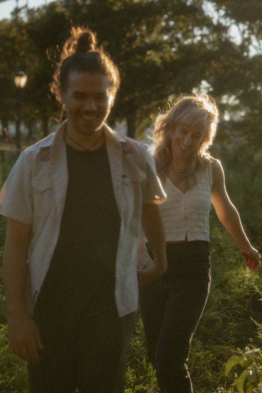 Alex + Jake | Cinematic Biking Engagement Photos in Astoria, New York ...