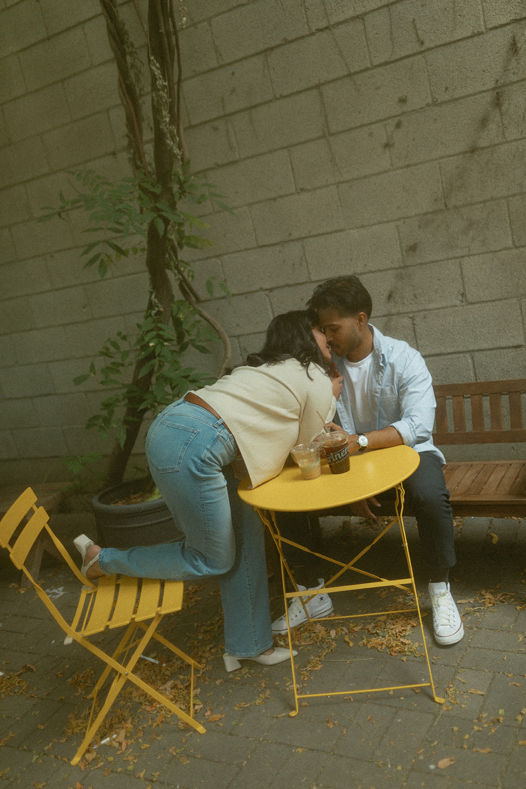 A Coffee Date at the Bookstore | Rupom + Mahbuba | karamccurdy.com